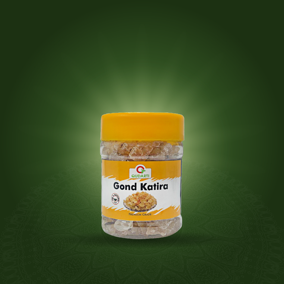 Qudarti Goond Katira – 100% Natural Herbal Gum for Cooling & Wellness ...
